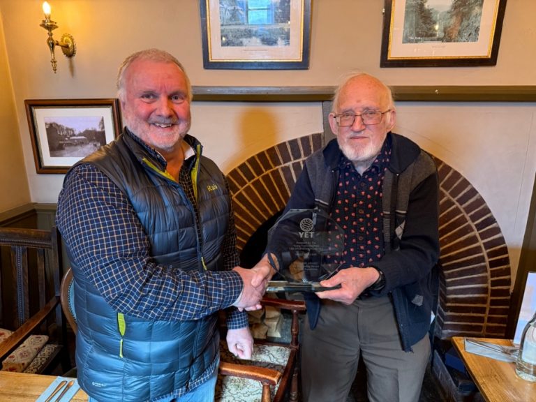 Nigel Bidgood receives Stephenson Lifetime Award - YET